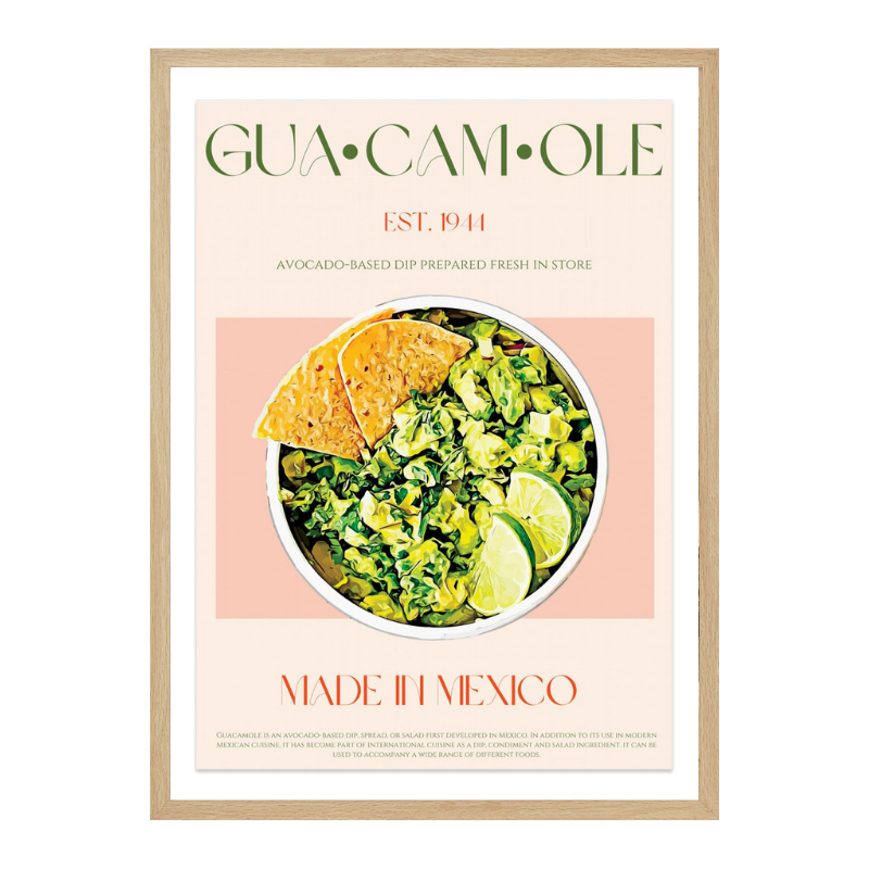 Cuadro "Guacamole Delight" – Wall Studio