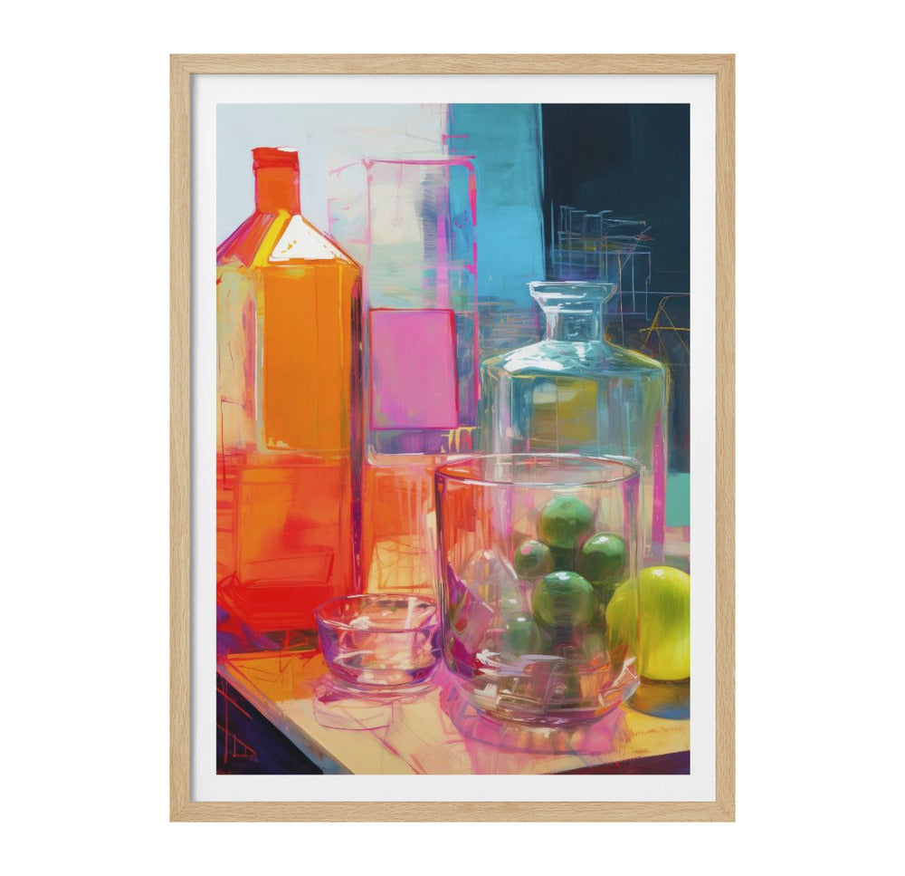 Cuadro "Neon Still Life No 2" – Wall Studio