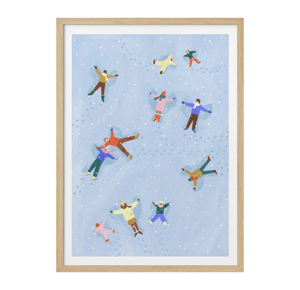 Cuadro "Snow Angels" – Wall Studio