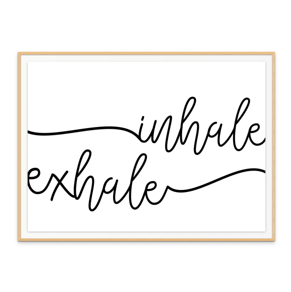 Cuadro "Inhale x Exhale" – Wall Studio