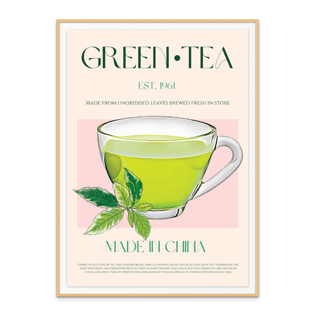 Cuadro "Green Tea" – Wall Studio