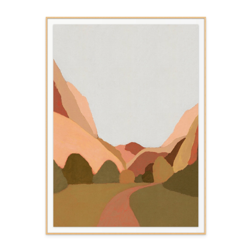 Morning Walk Art Print – Wall Studio
